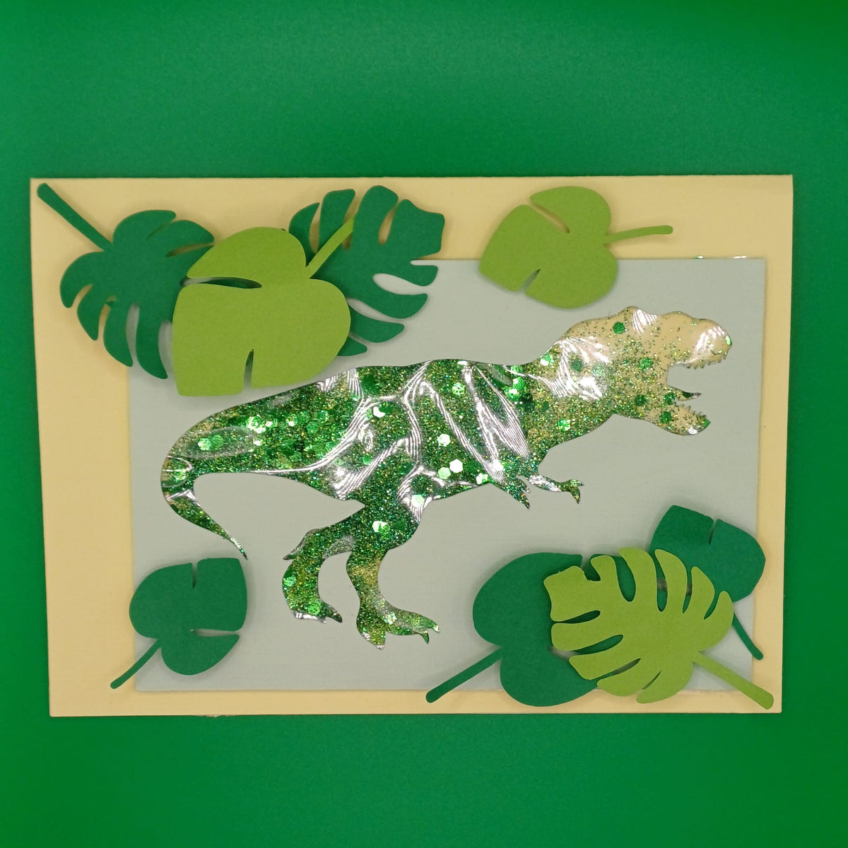 Karte Cut-Out Dino Plotterdatei – Milbow