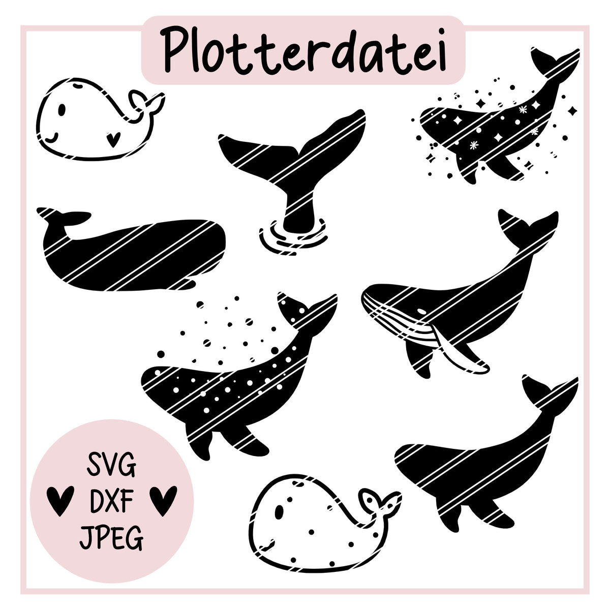 Wale Plotterdatei – Milbow