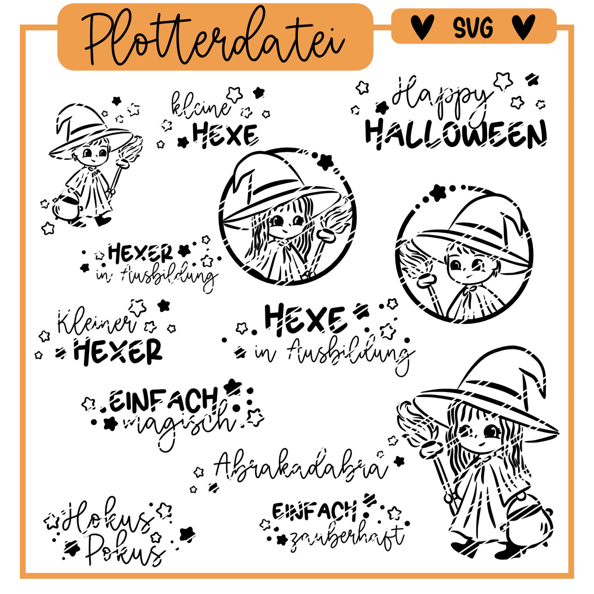 Hexen Plotterdatei – Milbow