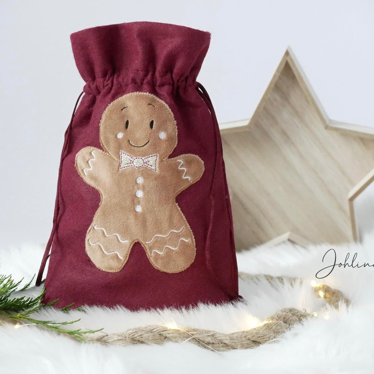 Lebkuchenmann Stickdatei – Milbow