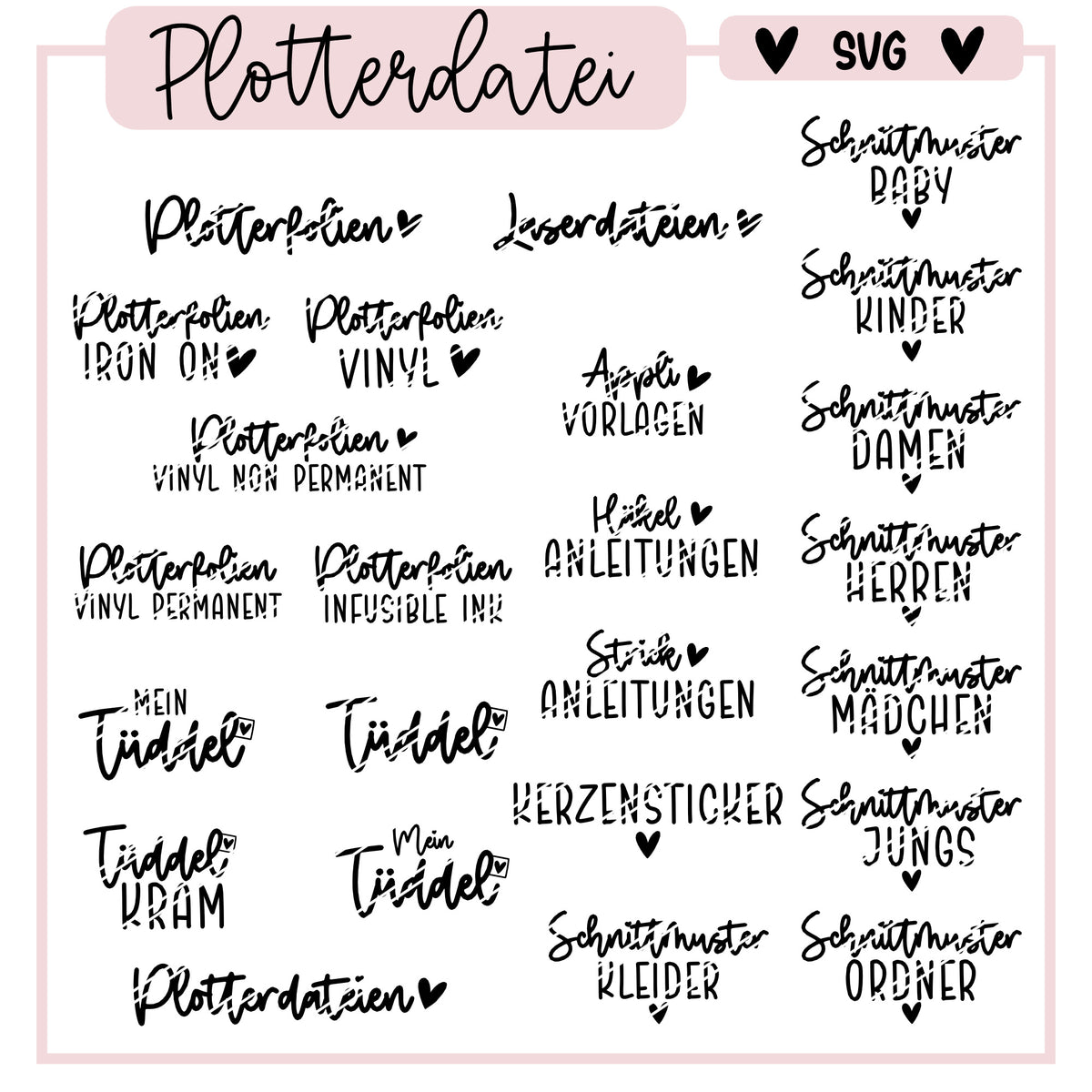 Ordner Kreatives Plotterdatei – Milbow