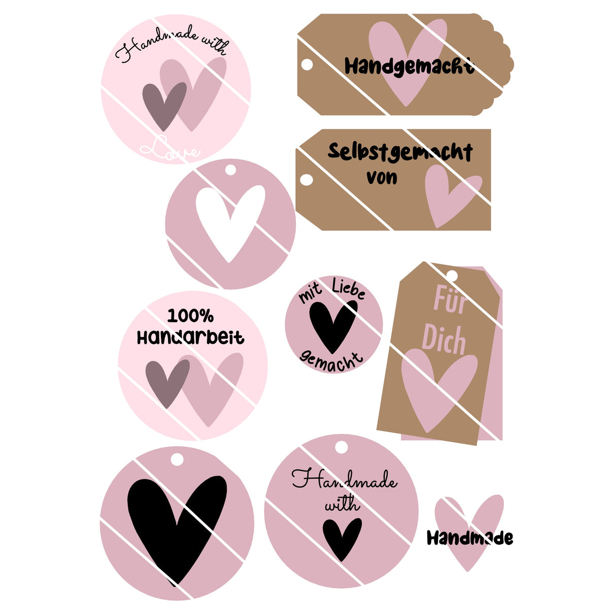 Handmade Plotterdatei – Milbow