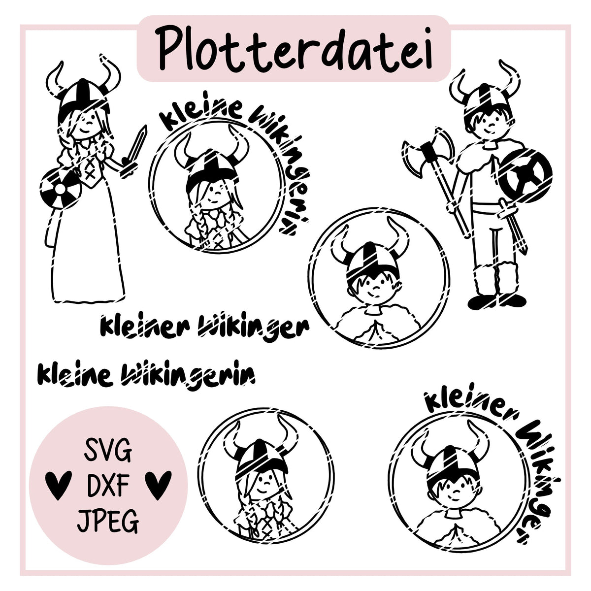 Wikinger Plotterdatei – Milbow