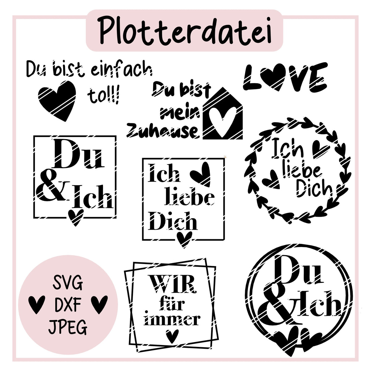 Liebe Plotterdatei – Milbow
