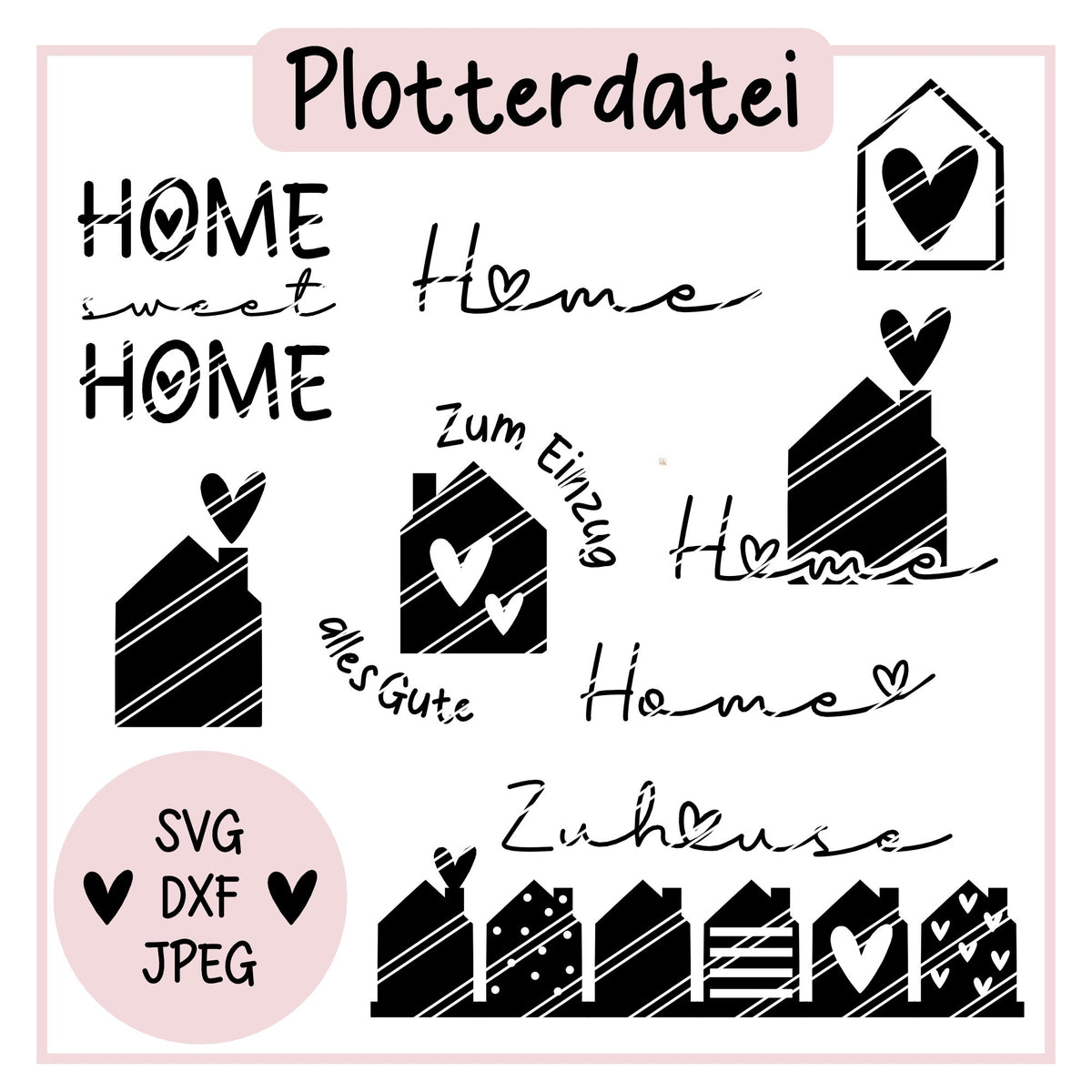 Home Haus Plotterdatei – Milbow