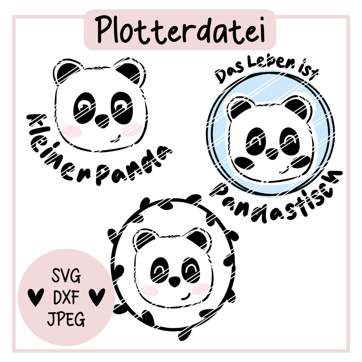 Panda Plotterdatei – Milbow