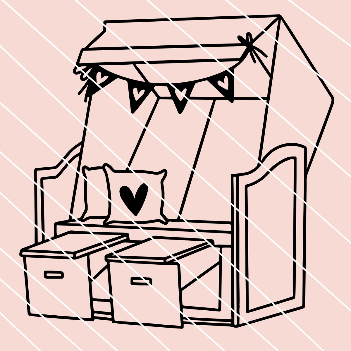 Strandkorb Plotterdatei – Milbow