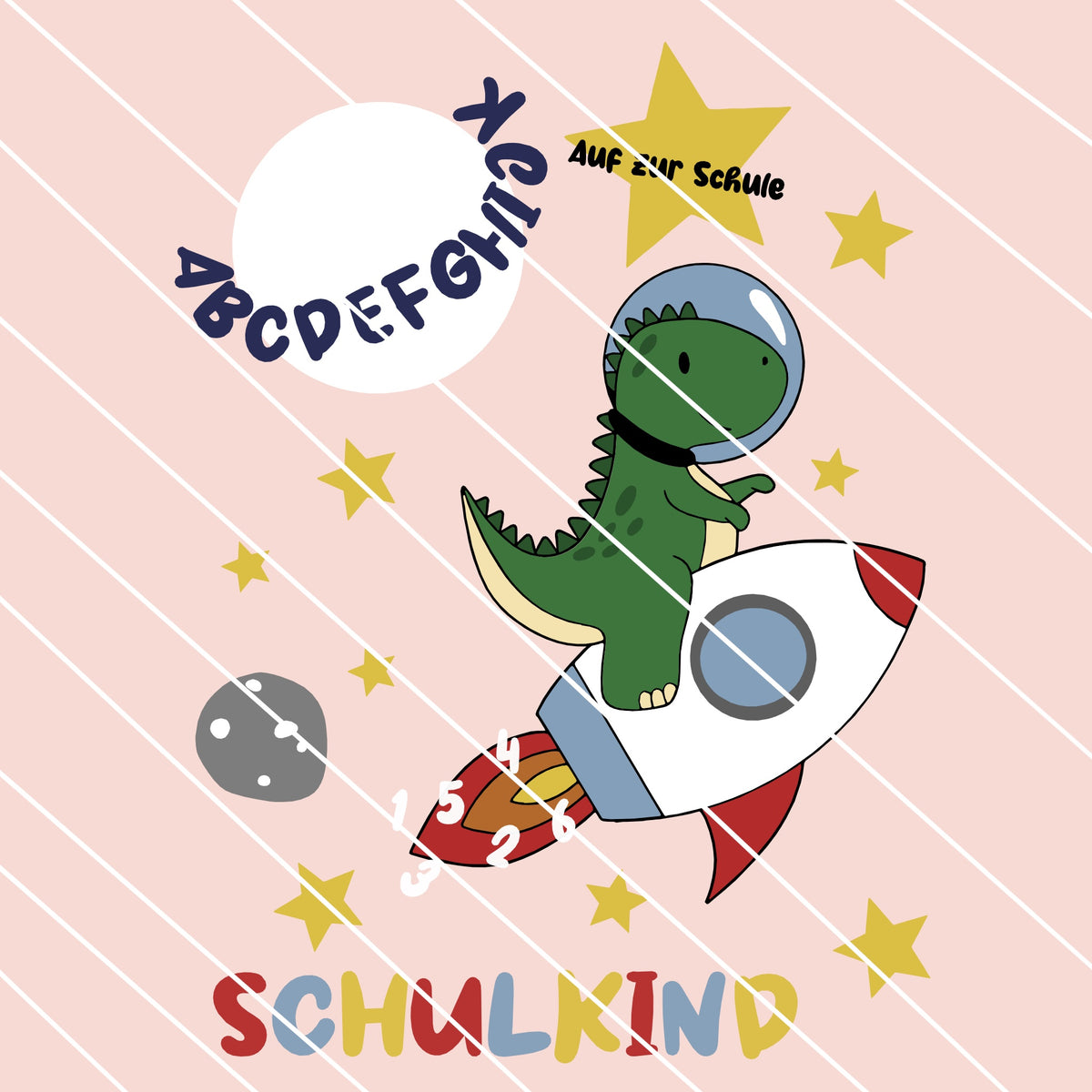 Astronauten Dino Plotterdatei – Milbow