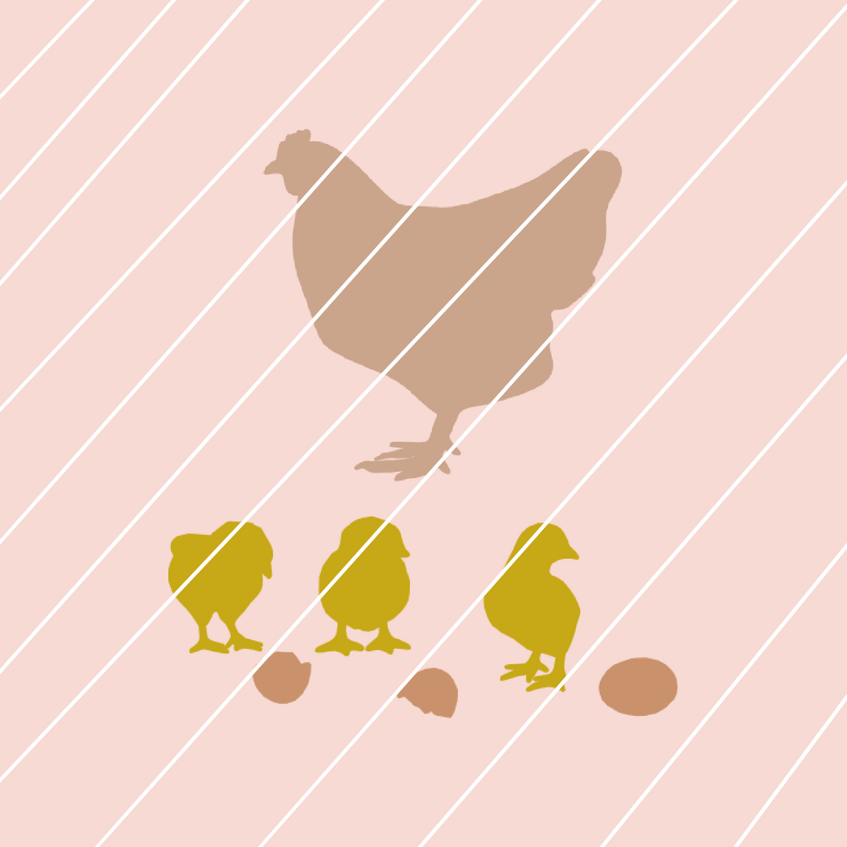 Huhn und Küken Plotterdatei – Milbow