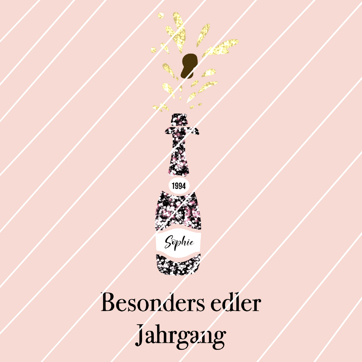 Champagner Plotterdatei – Milbow