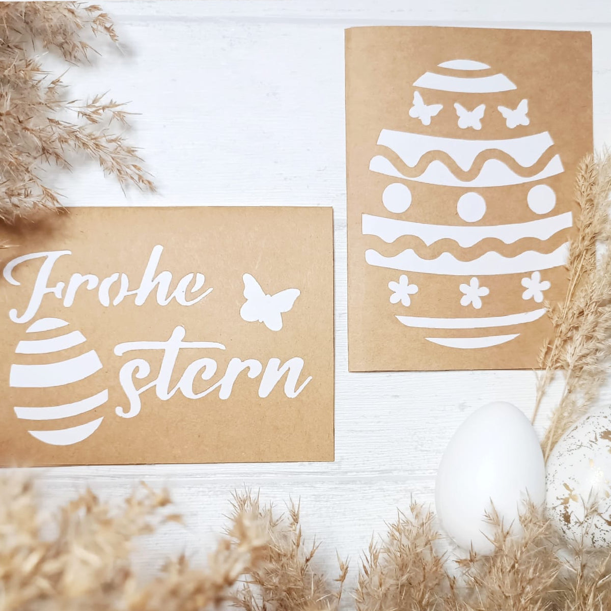 Karten Ostereier Plotterdatei – Milbow