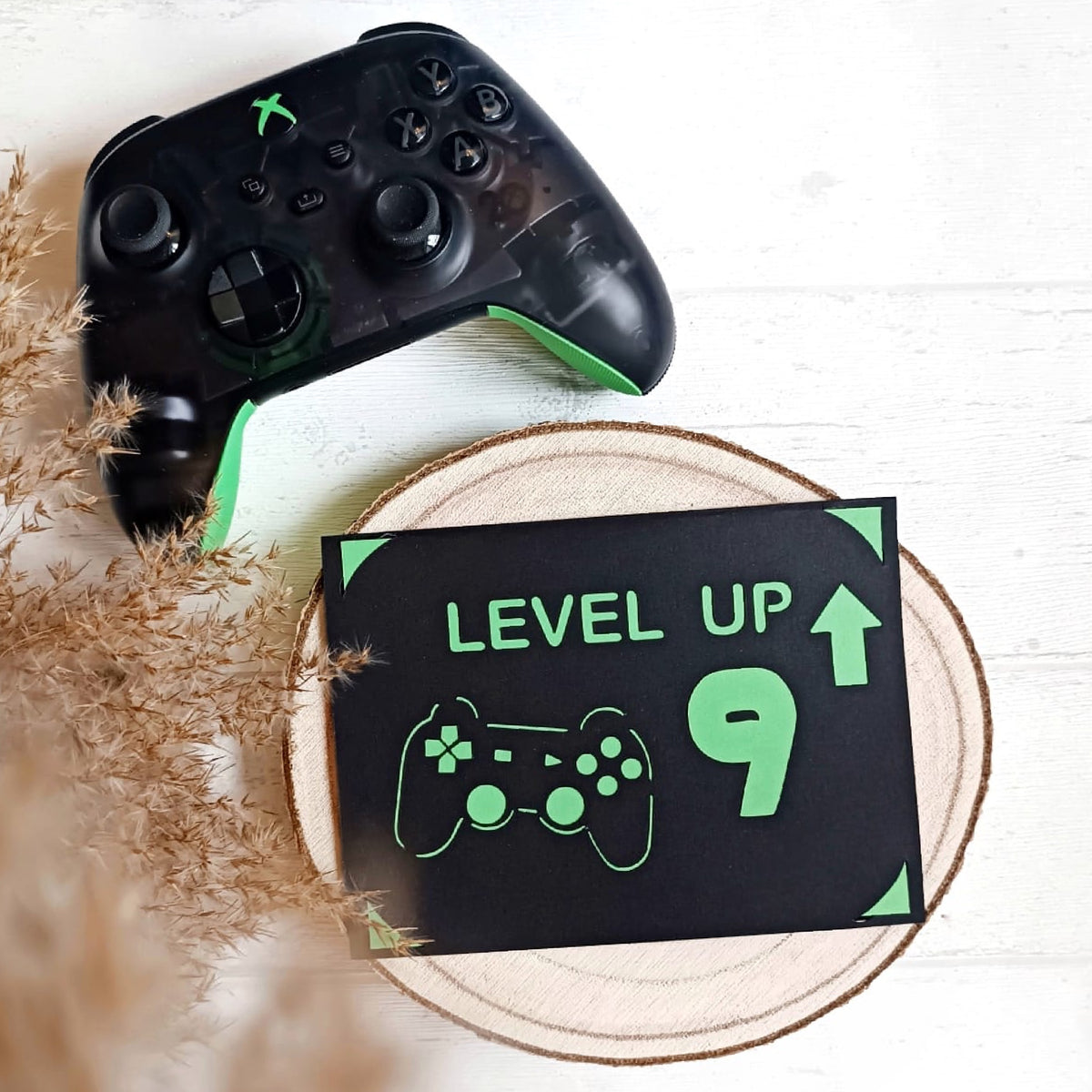 Geburtstagskarte Gamer Plotterdatei – Milbow