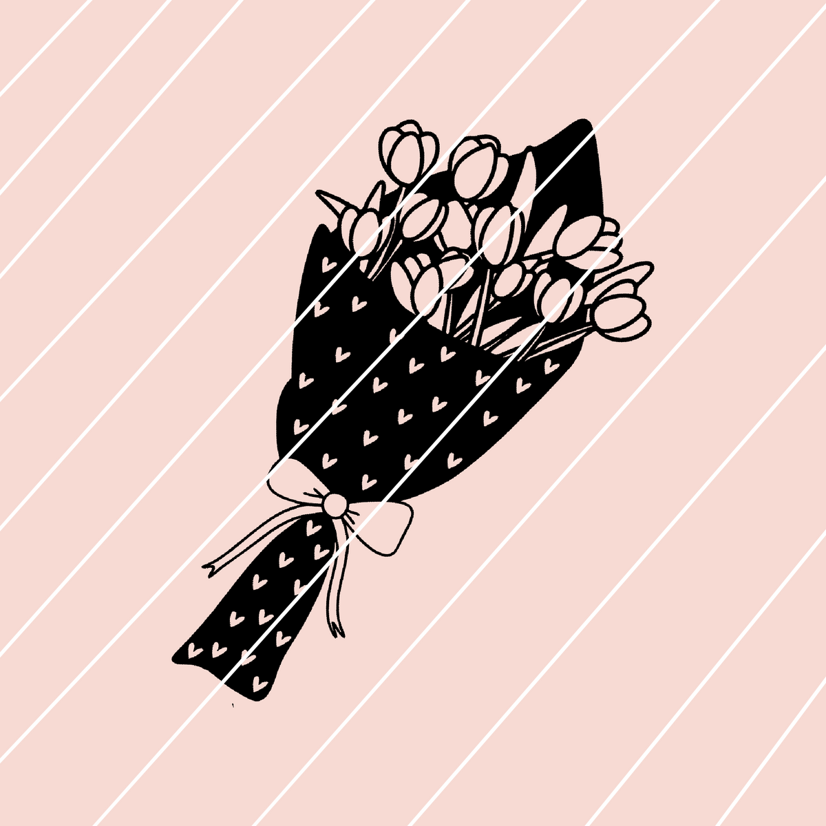 Tulpenstrauß Plotterdatei – Milbow