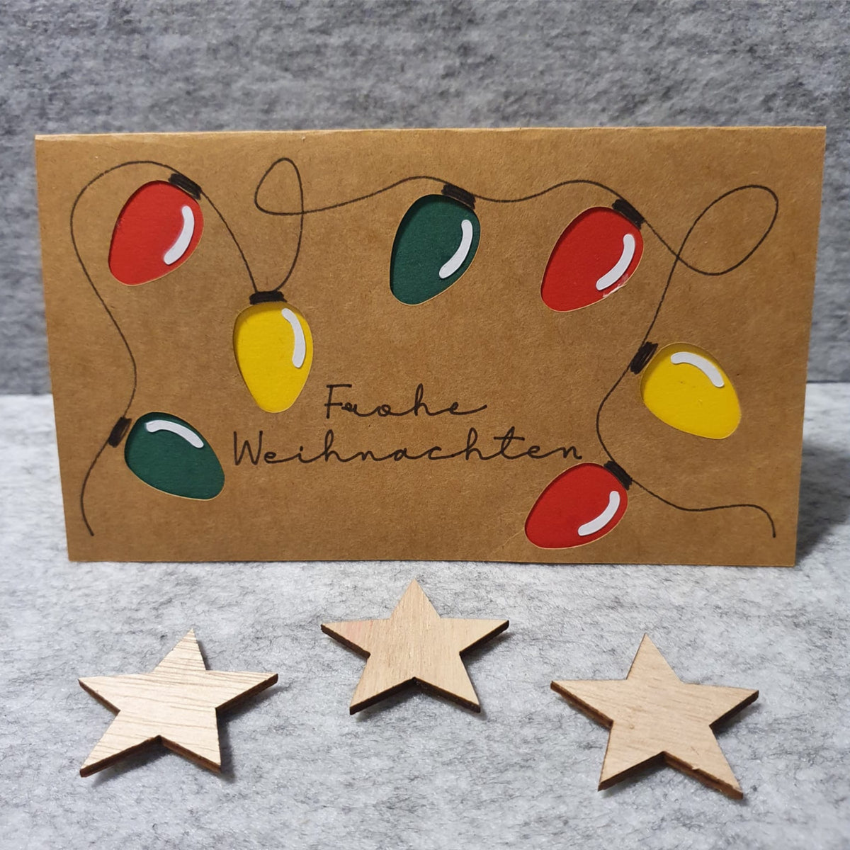 Karte Lichterkette Plottvorlage – Milbow