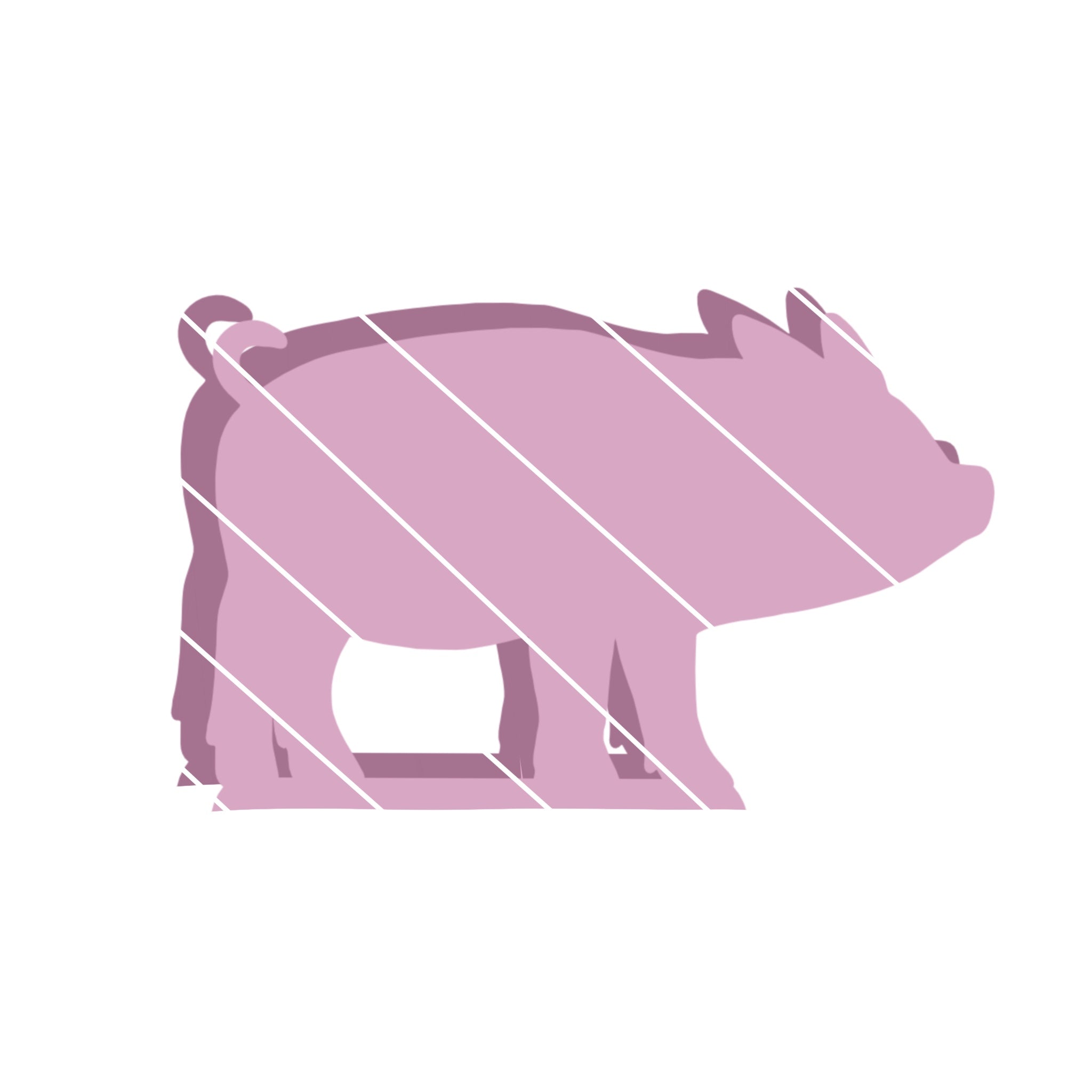 Papier Schweinchen Plotterdatei – Milbow