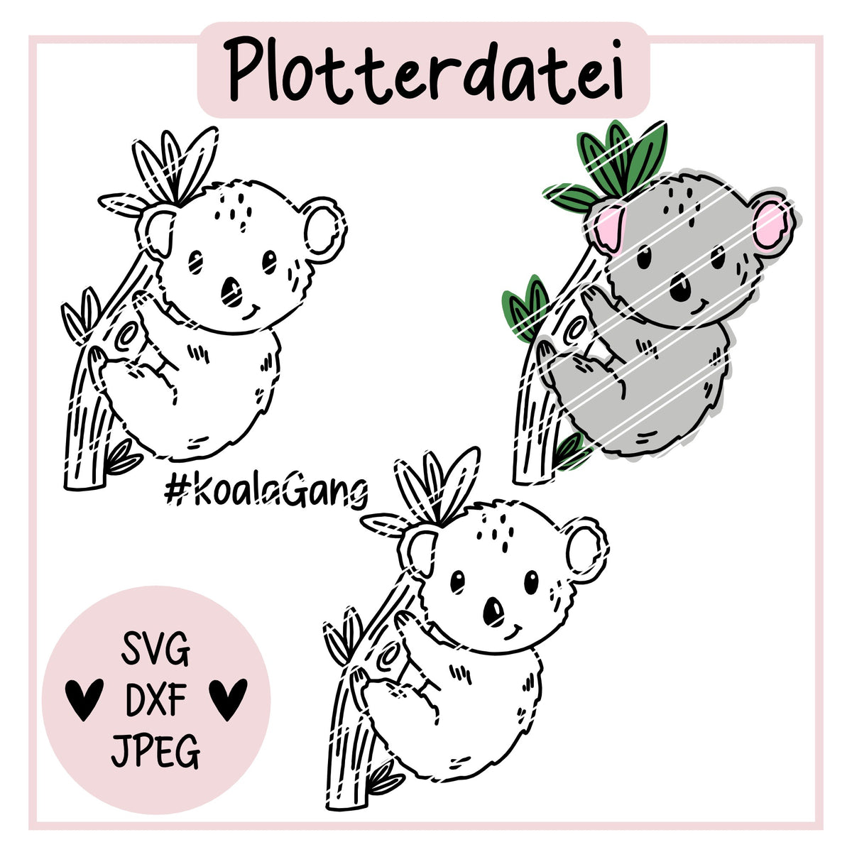 Koala Plotterdatei – Milbow
