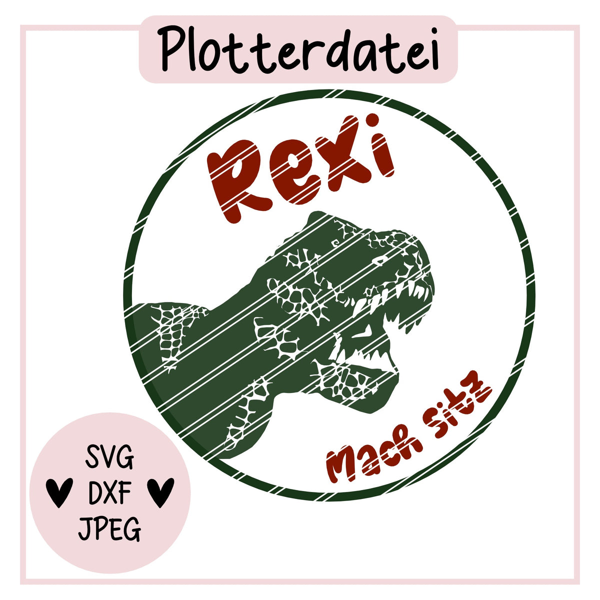 T-Rex Plotterdatei – Milbow