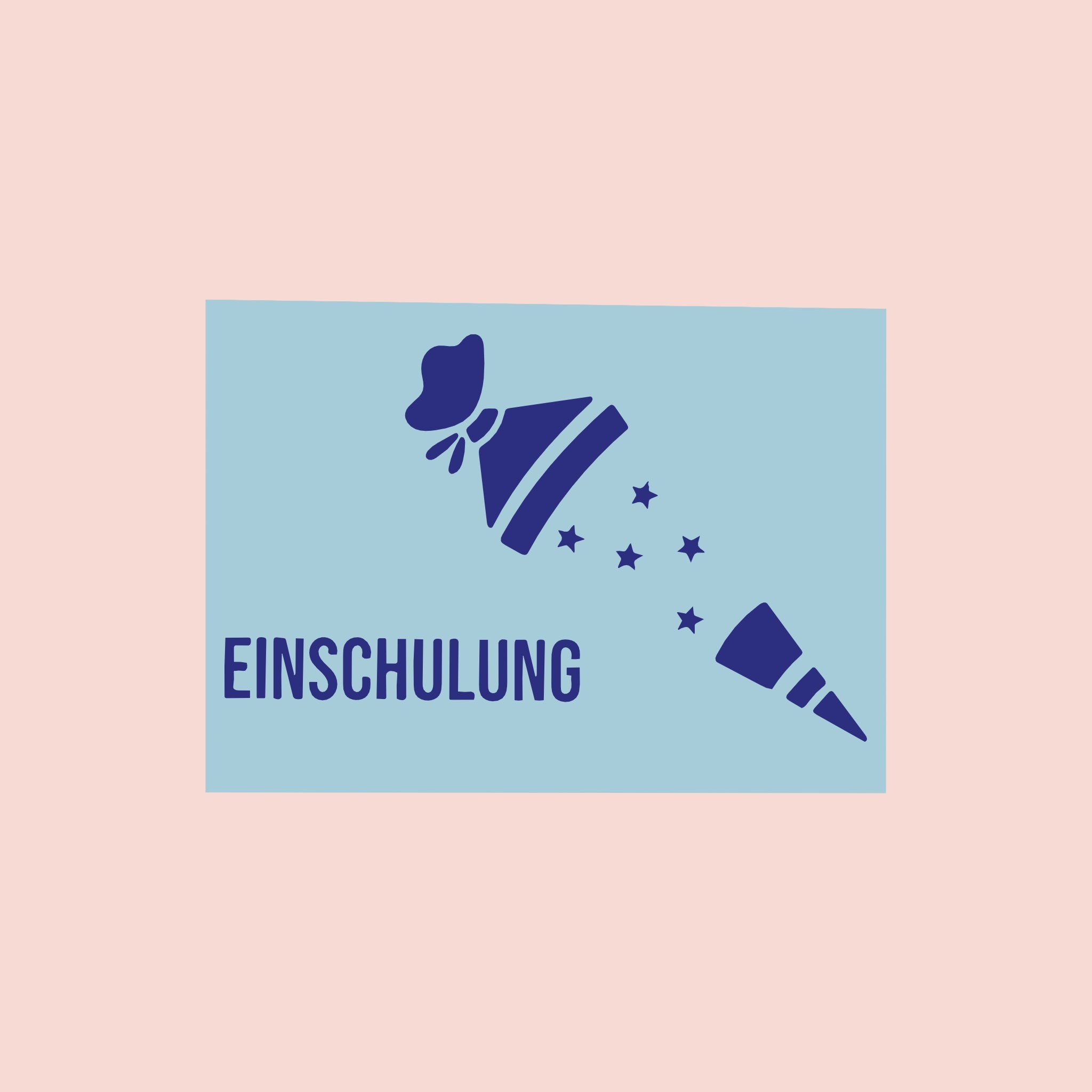 Karte Einschulung Plotterdatei – Milbow