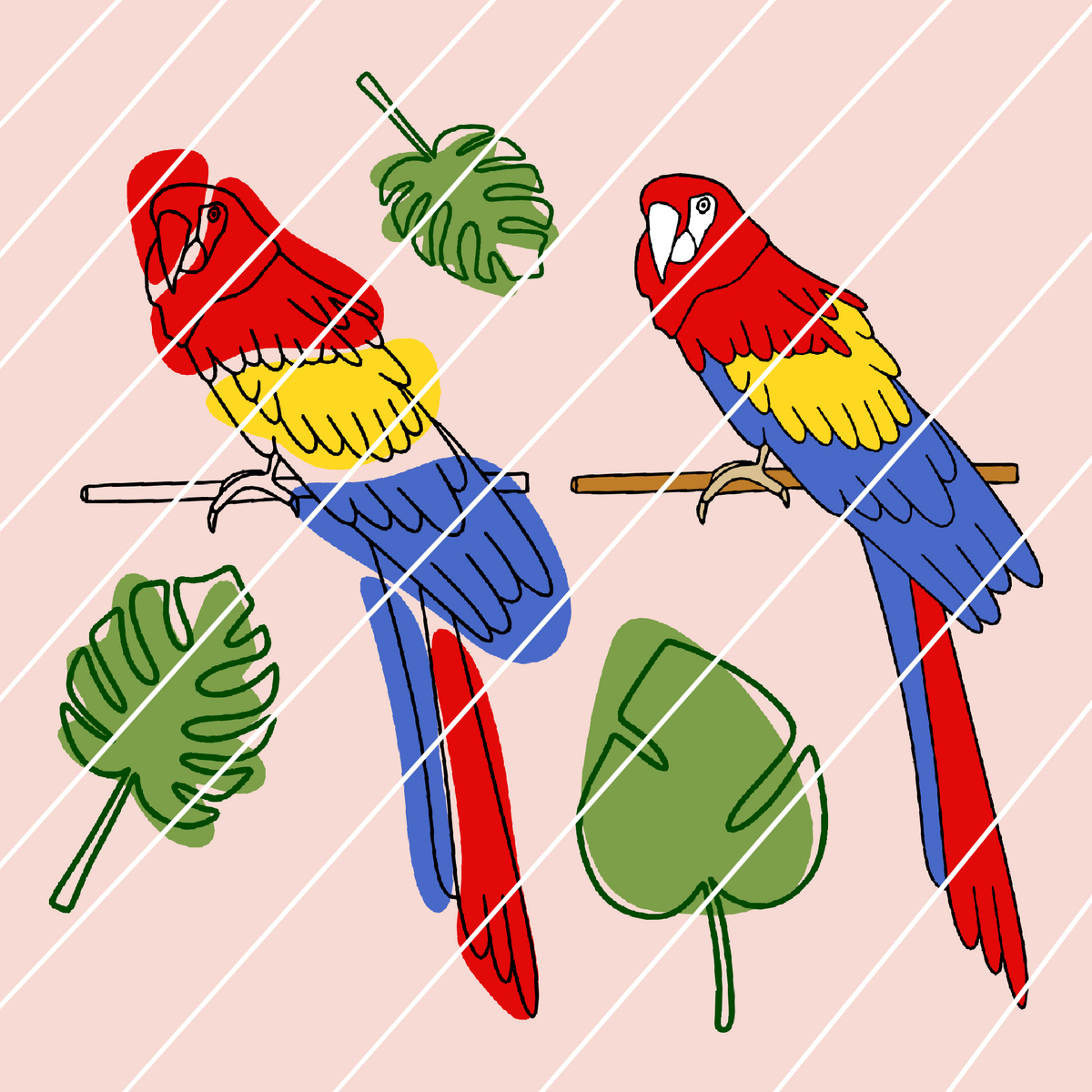 Papagei Plotterdatei – Milbow