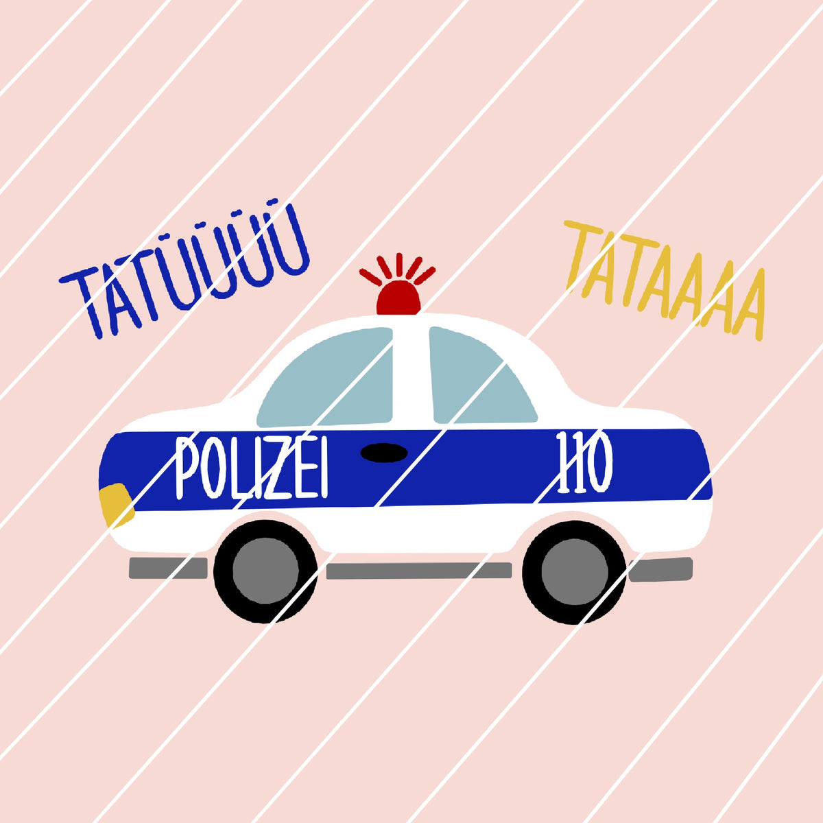 Polizeiauto Plotterdatei – Milbow