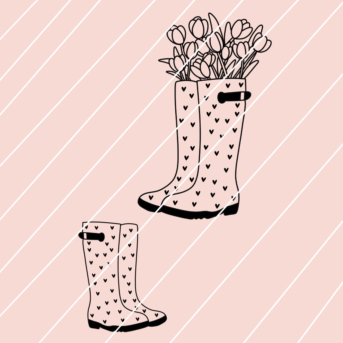 Gummistiefel Plotterdatei – Milbow